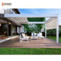 China Customized Retractable Pergola Gazebo Courtyard Sunshade for sale