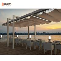 China Awning Roof System Modern Aluminum Pergola Contemporary For Garden for sale