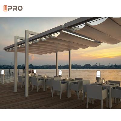 China Awning Roof System Modern Aluminum Pergola Contemporary For Garden for sale