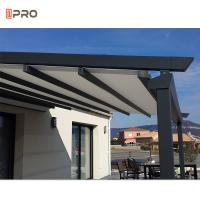 China Awning Roof System Modern Aluminum Pergola Contemporary For Garden for sale
