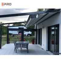 China Awning Roof System Modern Aluminum Pergola Contemporary For Garden for sale