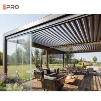 China Customized Restaurant Modern Aluminum Pergola White American Style for sale