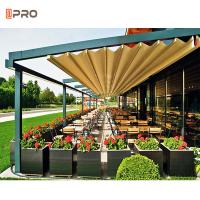 China Electric Side Restaurant Modern Aluminum Pergola Eco Friendly for sale
