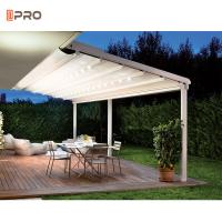 China Electric Side Restaurant Modern Aluminum Pergola Eco Friendly for sale