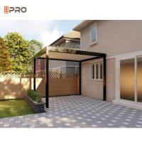 China 6063 Aluminum Gazebo Pergola Outdoor Waterproof Electric System for sale