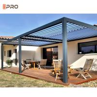 China Rodent Proof 3x6m Modern Aluminum Pergola Powder Coated for sale
