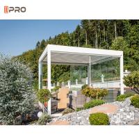 China Garden Canopy Waterproof Bioclimatic Pergola Metal Aluminum Awning for sale
