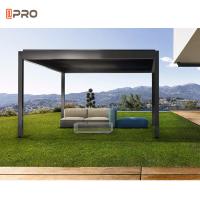 China Weather Resistant Modern Aluminum Pergola Adjustable Outdoor Gazebo Kits for sale