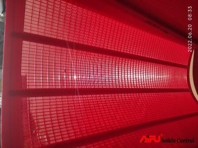 China Flat Type Drilling Shale Shaker Screen Anti Abrasion Urethane for sale