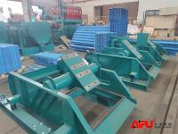 China Mini Core Drilling Shale Shaker Wedge Type Screen ​With Single Deck for sale