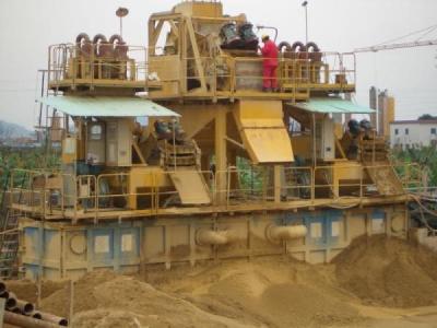 China High Flow Rate Desanding Plant System For Piling Tunelling Project for sale