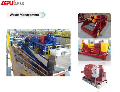China Oil Base Solids Control System Mud Drilling Waste Management Equipment For Site for sale