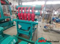 China Solids Removal 1000GPM Drilling Mud Desander Desilter For Oil Gas Industry for sale