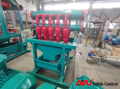China Solids Removal 1000GPM Drilling Mud Desander Desilter For Oil Gas Industry for sale