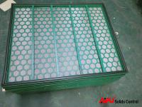 China 304L Steel Framed Flat Drilling Shale Shaker Screen API 30 - API 270 for sale