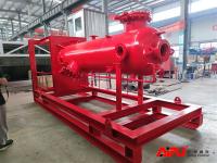 China Oilfield Solids Control Mud Gas Separator ASME Certified for sale