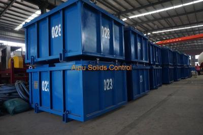 China Drilling Waste Management Solids Control Mud Cuttings Skips for sale