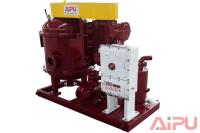 China Solids Removal APZCQ Carbon Steel API Vacuum Degasser for sale