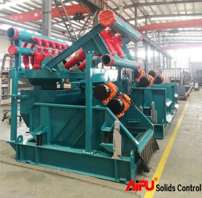 China Second And Third Phase Carbon Steel Drilling Mud Cleaner for sale