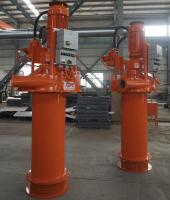 China Mud Cleaning Carbon Steel 300m³/H Vertical Centrifugal Degasser for sale