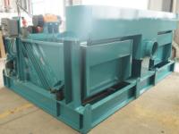 China Single Deck Wedge Type Drilling Mud Shaker With 3 Panel Screens for sale