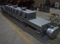 China 7.5KW Horizontal Helical Bevel Geared Auger Screw Feeder for sale