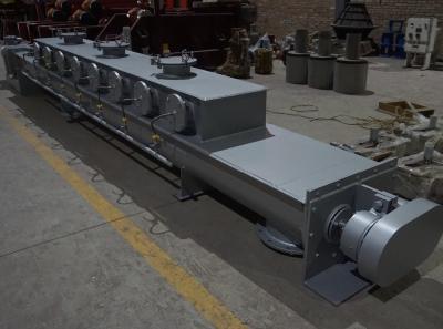 China 7.5KW Horizontal Helical Bevel Geared Auger Screw Feeder for sale