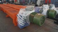 China 7.5KW Horizontal Helical Bevel Geared Auger Screw Feeder for sale