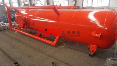China 8 Inch Went Line Big Capacity Drilling Mud Gas Separator for sale