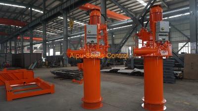 China Drilling Mud Vertical Centrifugal Degasser Solids Control 22KW for sale