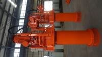 China Drilling Mud Vertical Centrifugal Degasser Solids Control 22KW for sale