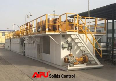 China Solids Removal 380V Slurry Separation Drilling Mud Tanks for sale