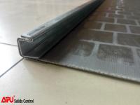 China SS 100 Mesh 120 Mesh Hook Strip Shale Shaker Screen for sale