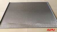 China SS 100 Mesh 120 Mesh Hook Strip Shale Shaker Screen for sale