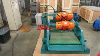 China Single Deck Carbon Steel Drilling Mud Shaker Wedge Type With Compact Design for sale