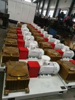 China Carbon Steel Oilfield Helical Worm Geared Drilling Mud Tank Agitator for sale