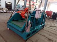 China 3 Panels Drilling Mud Fluids Linear Motion Shale Shaker for sale