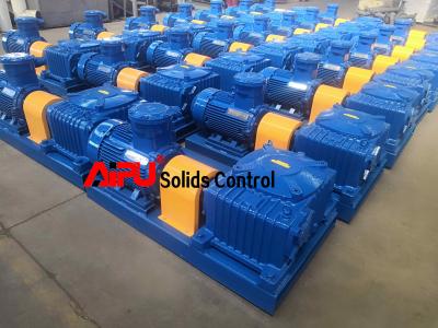 China Carbon Steel Oilfield Helical Worm Geared Drilling Mud Tank Agitator for sale