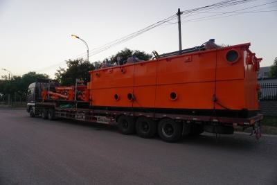 China Skid Mounted 200 Barrels Drilling Fluids Mud Tank In Solids Control for sale