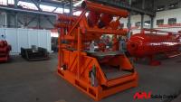 China Fluids Treatment Drilling Mud Cleaner 500GPM For Onshore Platform for sale