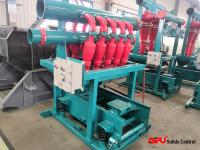 China Fluids Treatment Drilling Mud Cleaner 500GPM For Onshore Platform for sale