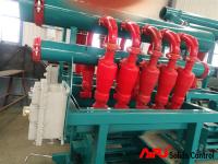 China 0.4Mpa Polyurethane Horizontal Drilling Mud Desander for sale