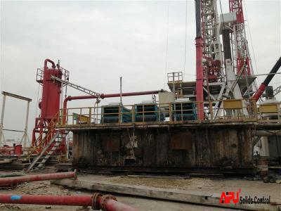 China Steel Geothermal Drilling Mud Equipment 2000GPM Fluid Cooling for sale