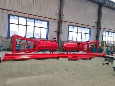 China H2S Resistant Steel Oilfield Vertical Poor Boy Degasser For Gas Well Drilling for sale
