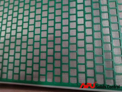 China 304L Steel Shale Shaker Screen Solids Control Green Colour for sale