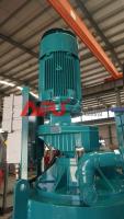 China Drilling Mud Vertical Centrifugal Degasser Solids Control 22KW for sale