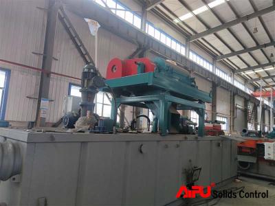 China SS304L Drilling Mud Oilfield Decanter Centrifuge Conical Drum Shape for sale