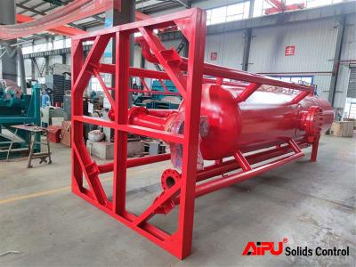 China Vertical Drilling Fluids Poorboy Degasser With 1200mm Vessel for sale
