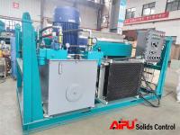 China Conical Drum Shape Drilling Mud Decanter Centrifuge Fixed VFD for sale