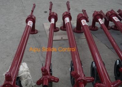 China Vertical Solids Control Submerged Mud Gun With 3 Nozzles for sale